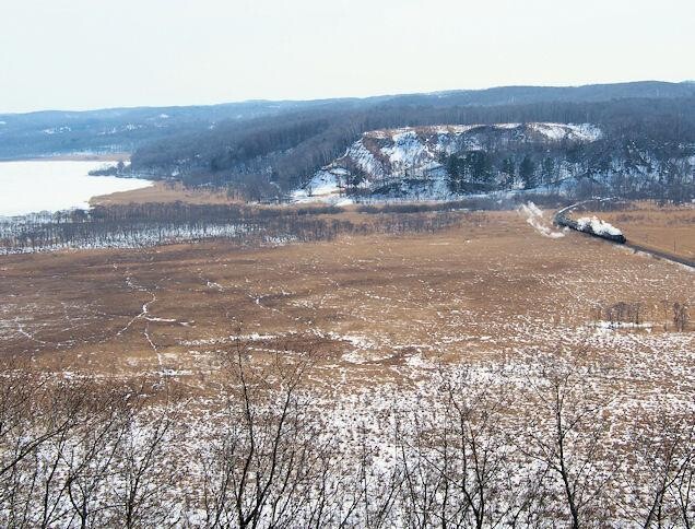 夢ヶ丘展望台でSL冬の湿原号 / KumasanJAさんの釧路川その4（五十石〜岩保木水門）の活動データ | YAMAP / ヤマップ
