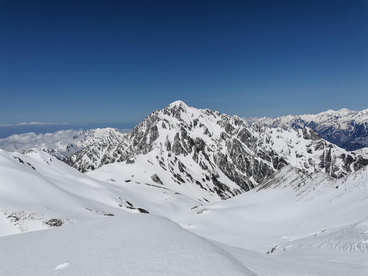 剣岳の雪渓 / GaN2さんの立山・雄山・浄土山の活動データ | YAMAP / ヤマップ