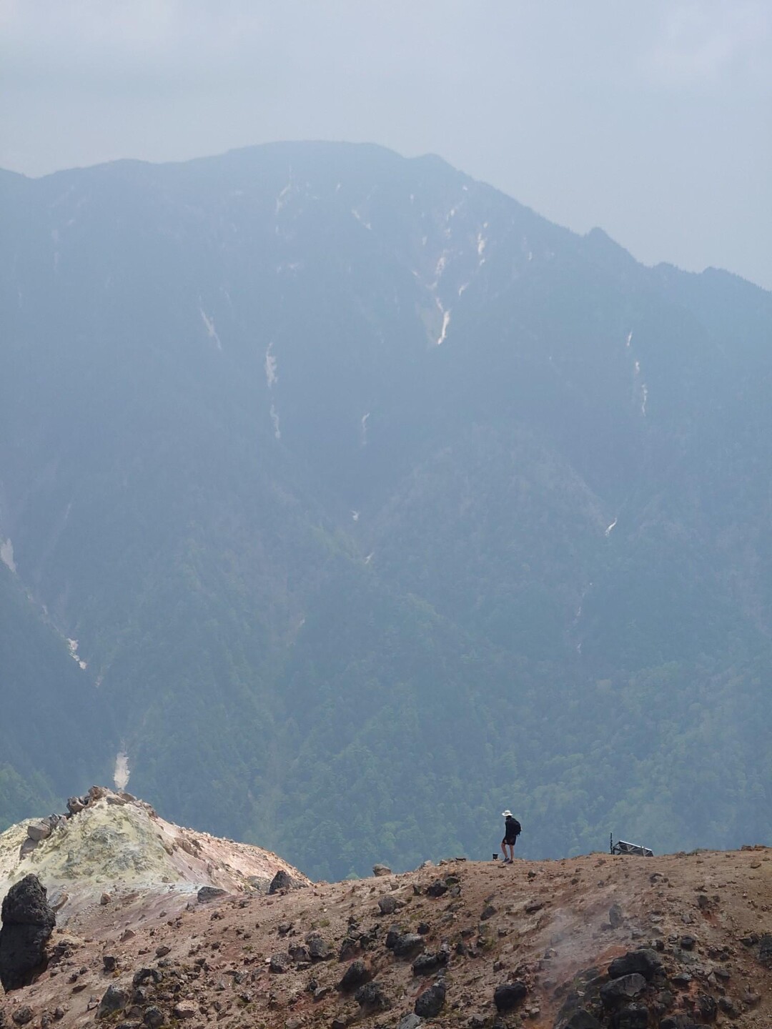 ヨメと焼岳（北峰） / eunos.kkさんの槍ヶ岳・穂高岳・上高地の活動データ | YAMAP / ヤマップ