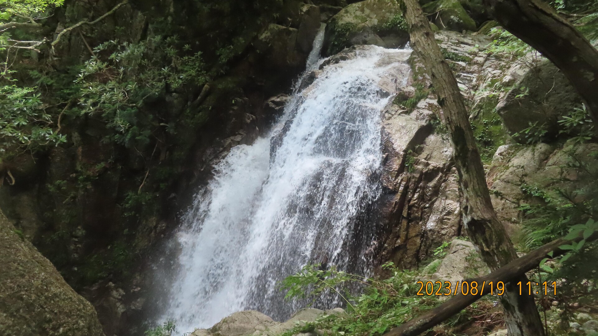 久し振りの八淵の滝 / ss43mさんの比良山地・武奈ヶ岳・釈迦岳の活動データ | YAMAP / ヤマップ