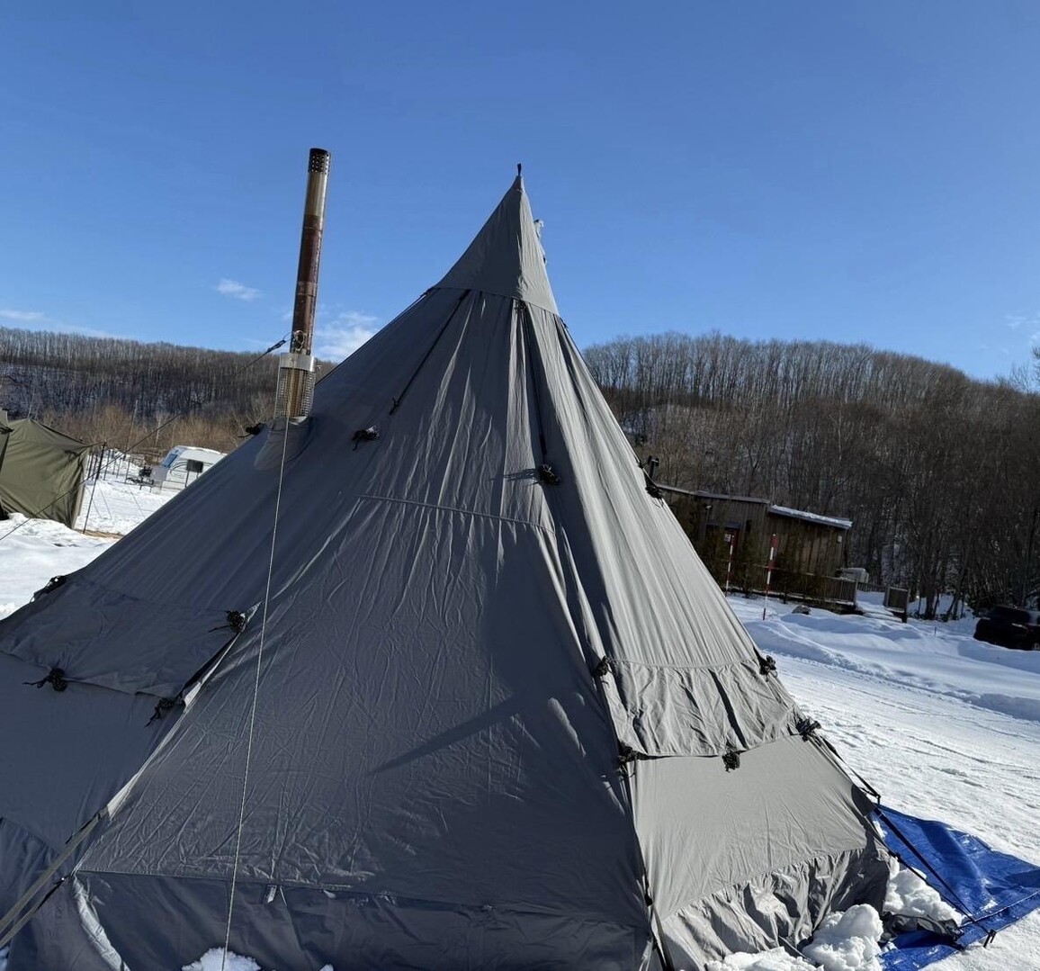 今年の初キャンプ🏕 北広島かえるキャン... / TUTAさんのモーメント | YAMAP / ヤマップ