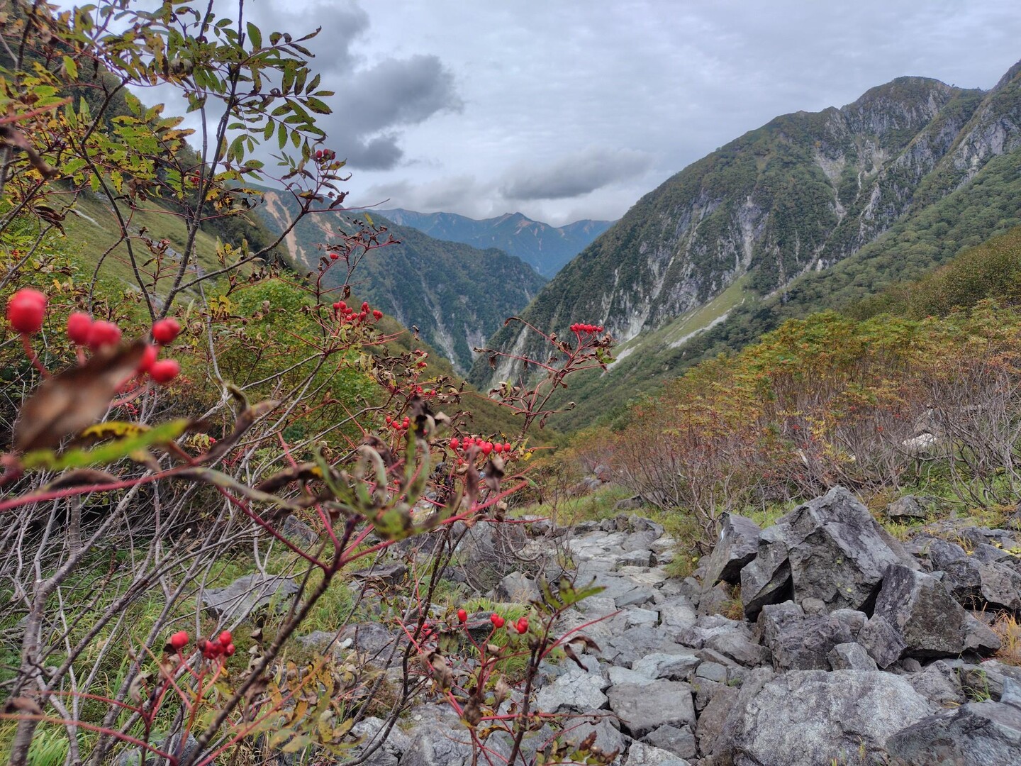 涸沢カール202409登り / タケ1956さんの槍ヶ岳・穂高岳・上高地の活動データ | YAMAP / ヤマップ