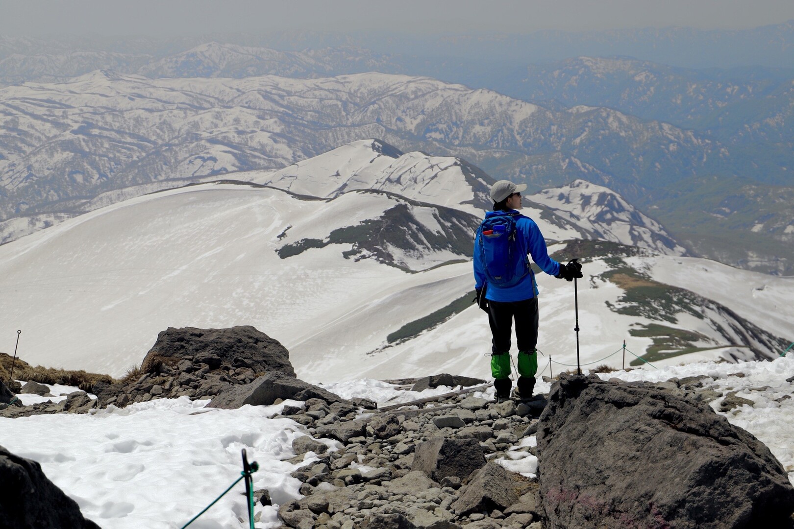 陽気と娘に誘われGW月山2022.5.6 / shivaさんの月山の活動データ | YAMAP / ヤマップ