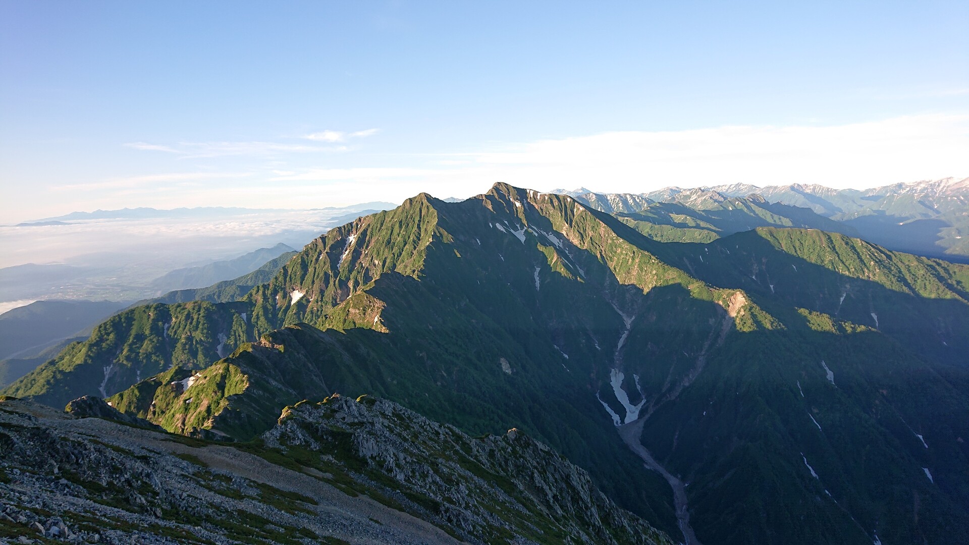 後立山縦走・唐松～針ノ木岳①（唐松岳、五竜岳、鹿島槍ヶ岳、爺ヶ岳） / reinさんの鹿島槍ヶ岳・五竜岳（五龍岳）・唐松岳の活動データ | YAMAP / ヤマップ