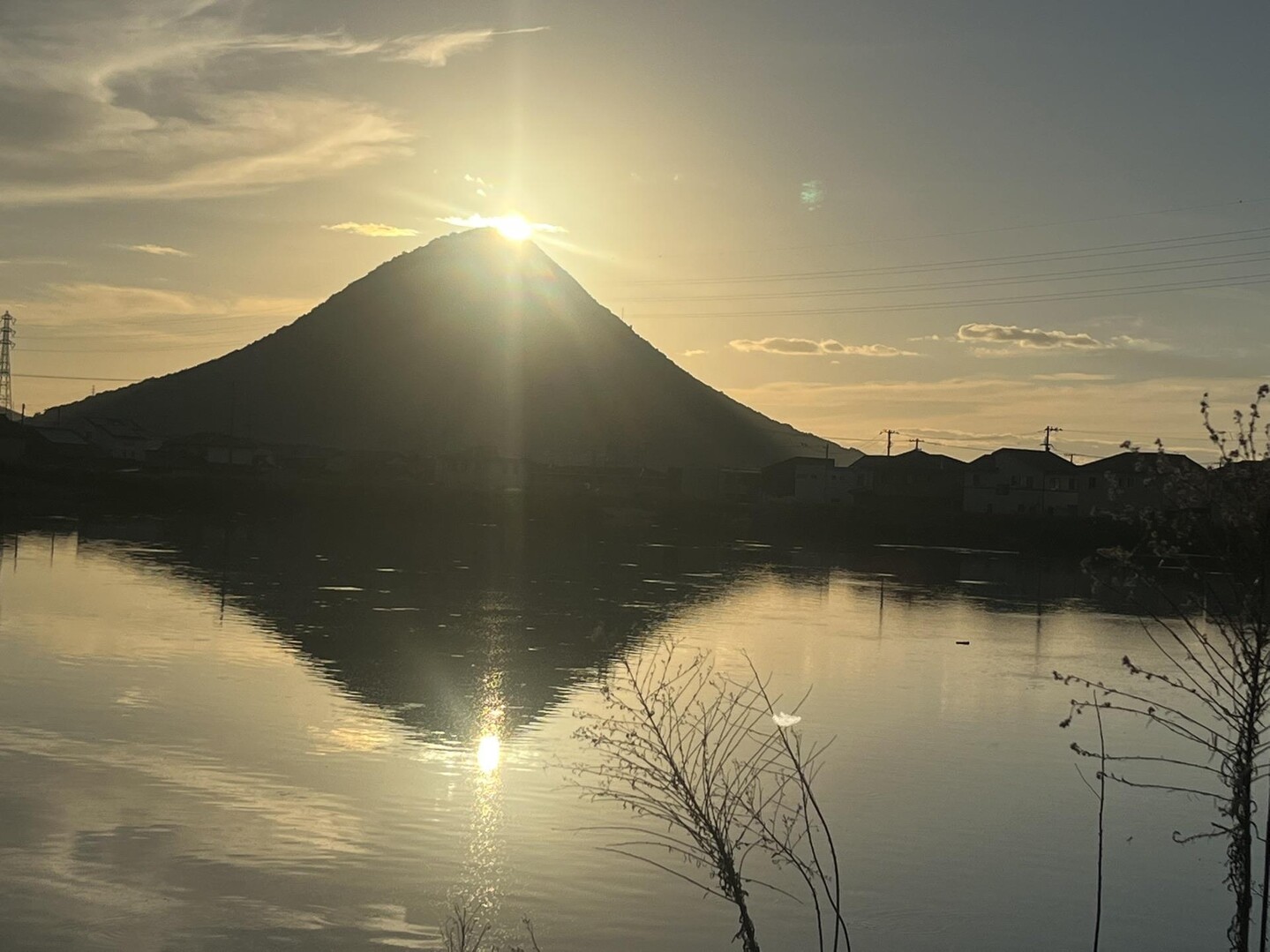 おはようございます 聖池からのダブル... / やまchanさんのモーメント | YAMAP / ヤマップ