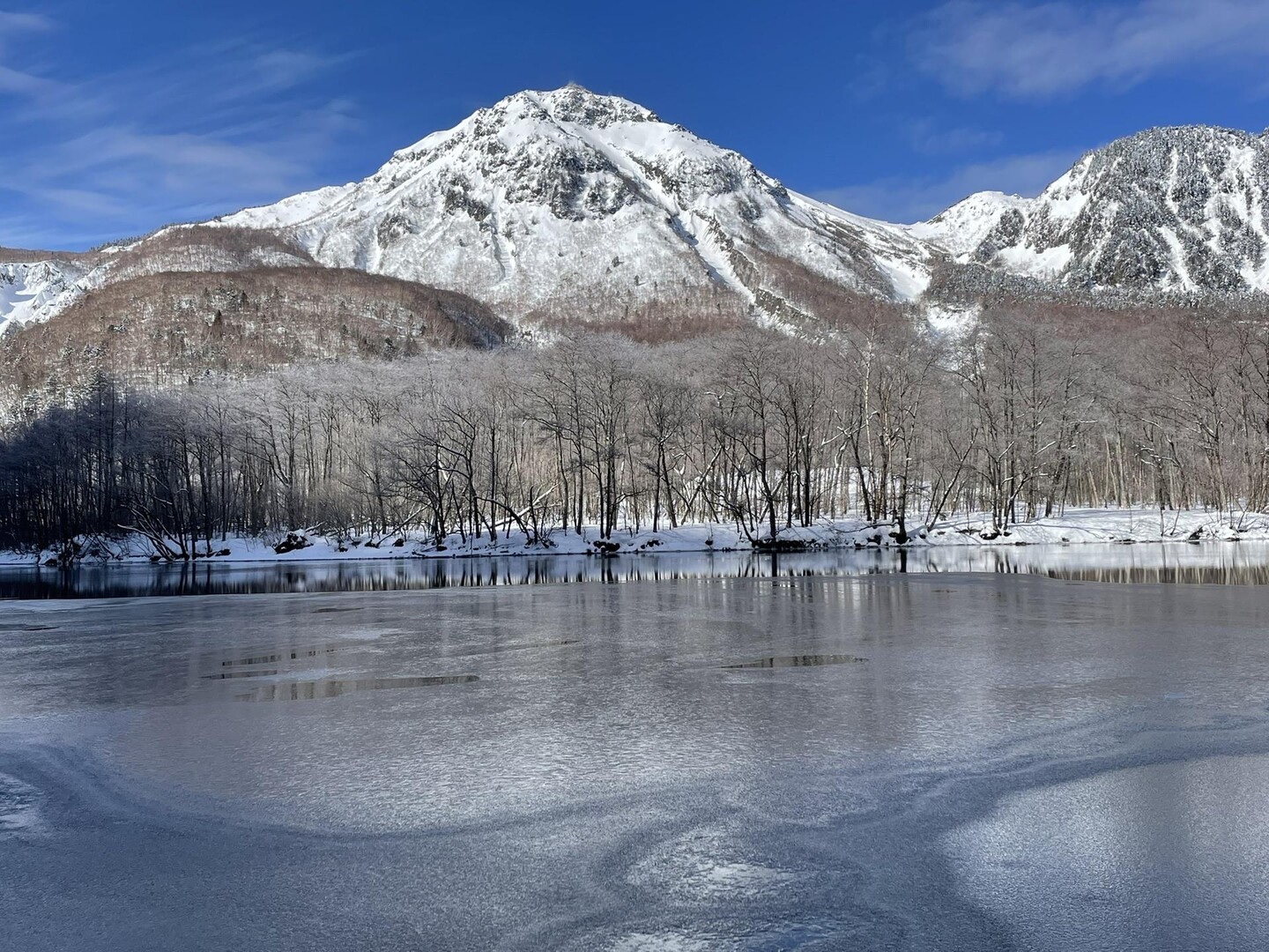 厳冬期 ️上高地ハイク / Ben Abeさんの槍ヶ岳・穂高岳・上高地の活動データ | YAMAP / ヤマップ