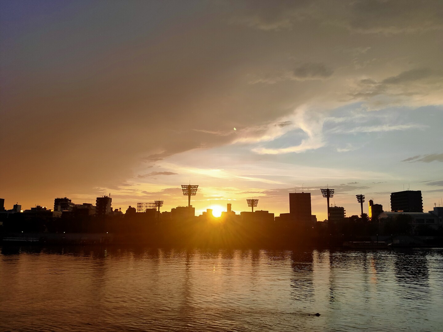 sunset after a lot o... / chisaさんのモーメント | YAMAP / ヤマップ