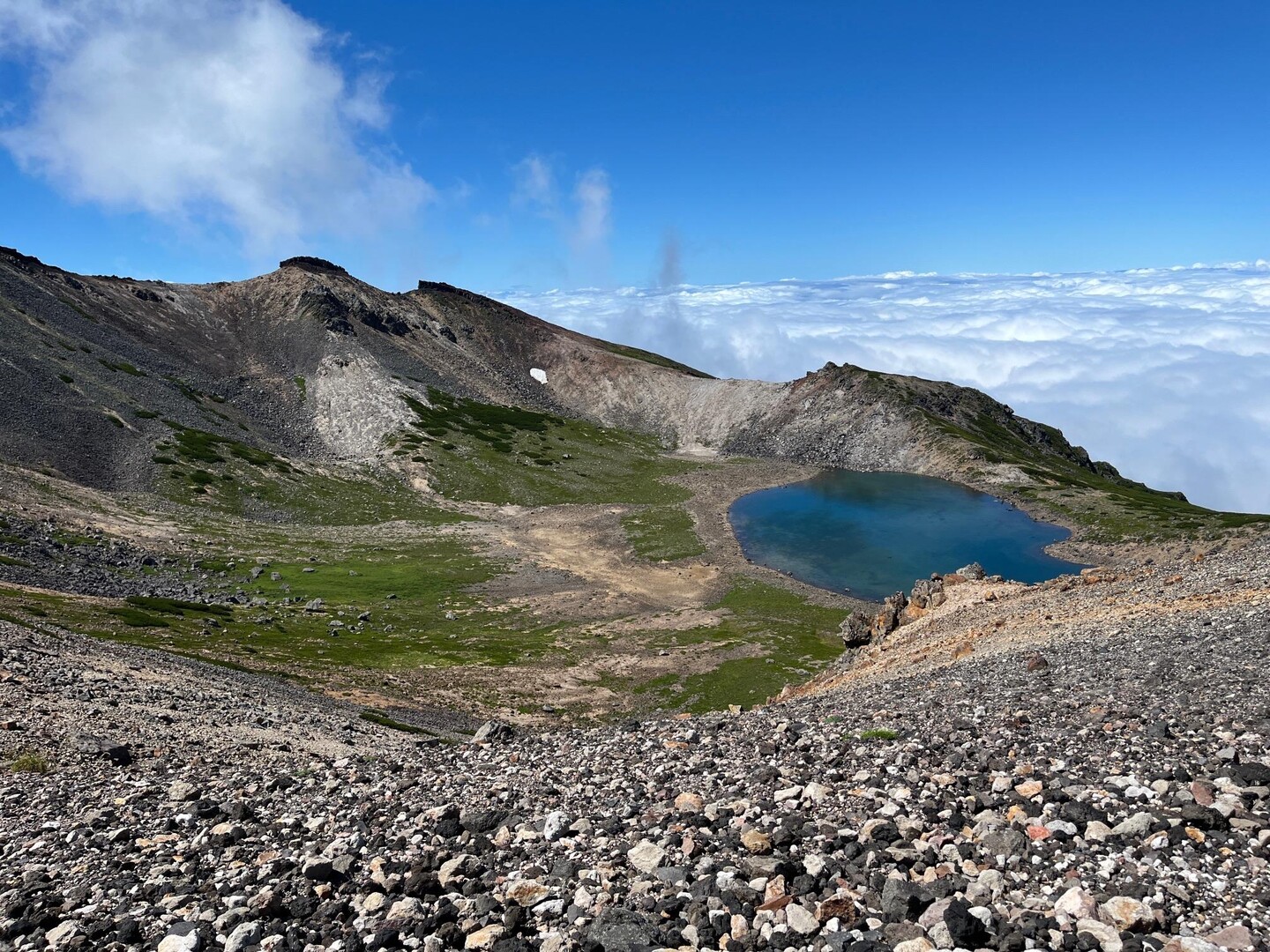富士見岳・朝日岳・蚕玉岳・乗鞍岳（剣ヶ峰）・魔王岳 / masaikeさんの乗鞍岳の活動データ | YAMAP / ヤマップ