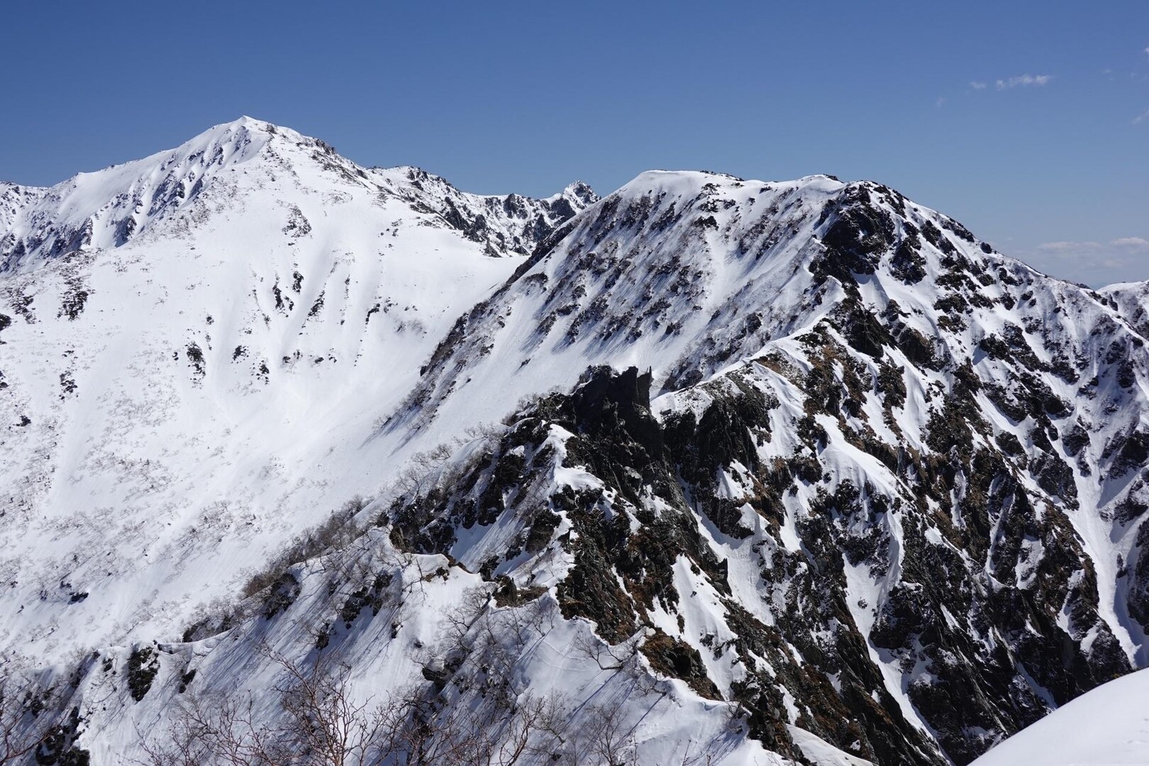 麦草岳 / tatsuさんの木曽駒ヶ岳・空木岳・越百山の活動データ | YAMAP / ヤマップ