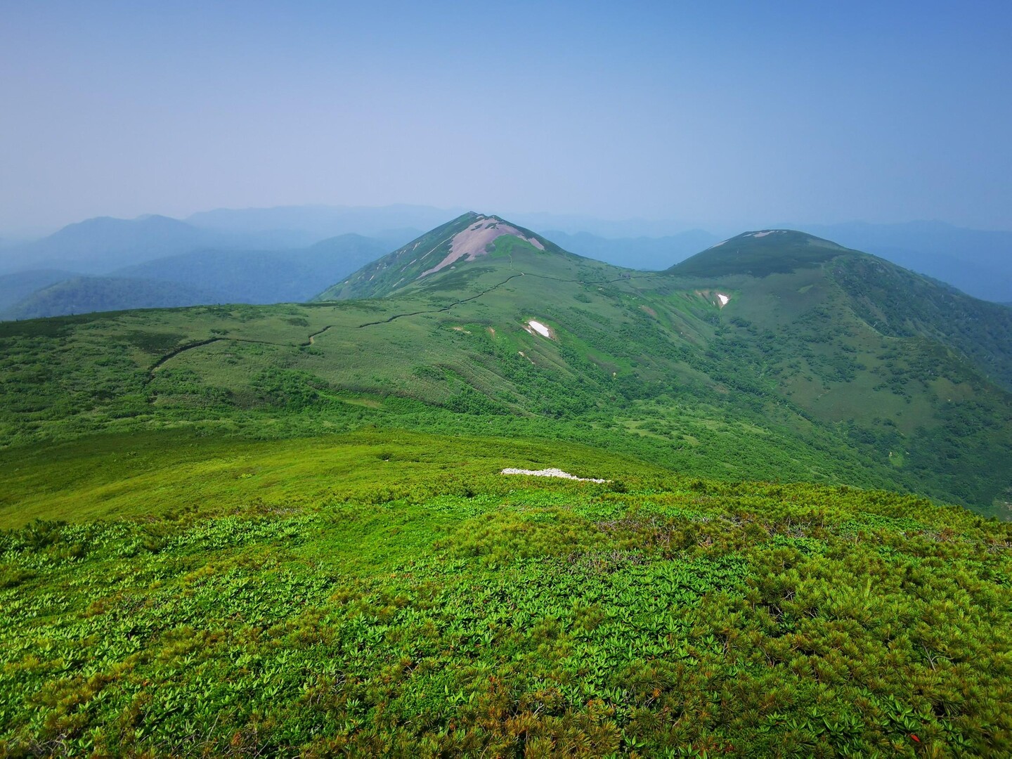 稜線が美しい天塩岳 / Sarahさんの天塩岳の活動データ | YAMAP / ヤマップ