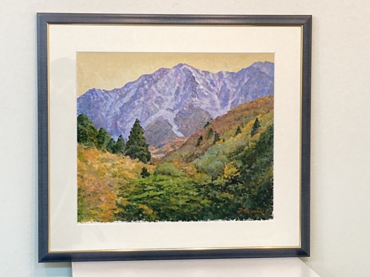 【大山写生旅行の絵】 昨年秋に大学のO... / kazz309さんのモーメント | YAMAP / ヤマップ