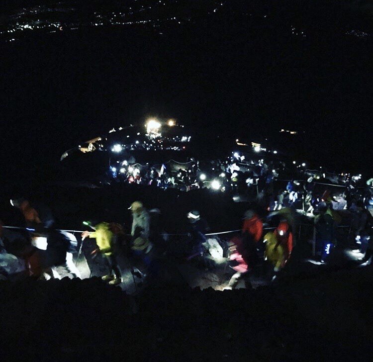 「Mt.Fuji lights」 山頂... / kojiさんのモーメント | YAMAP / ヤマップ