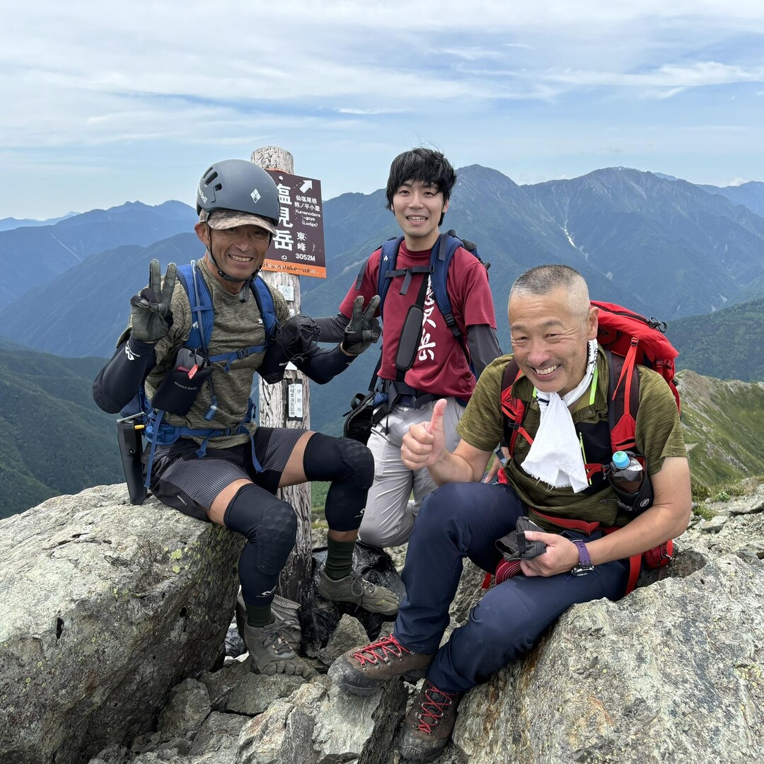 塩見岳3,052m・蝙蝠岳2,865m・小河内岳2,802m / 堀田高弘さんの塩見岳・権右衛門山・蝙蝠岳の活動データ | YAMAP / ヤマップ