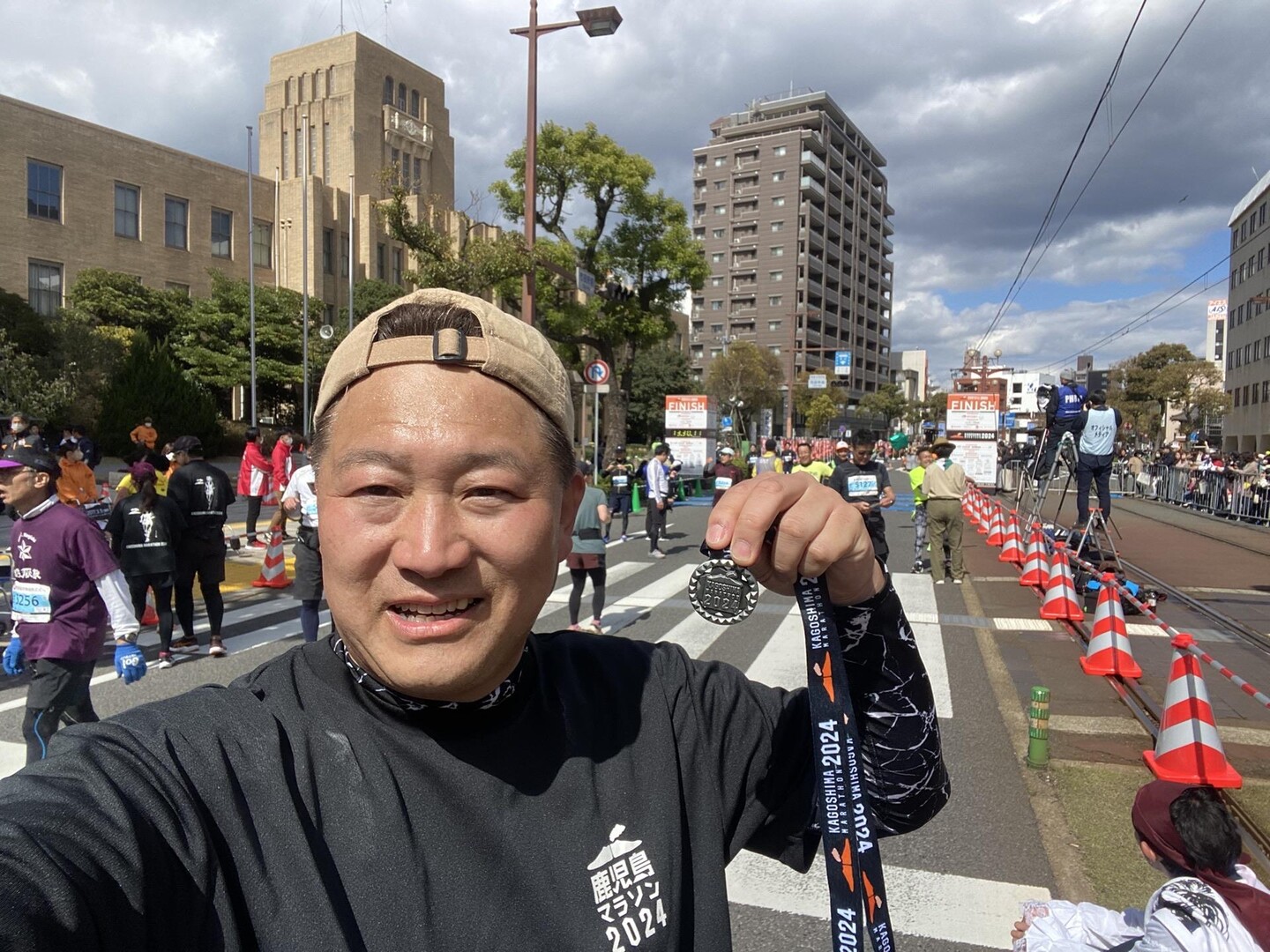 鹿児島マラソン2024 / raさんのランニングの活動データ | YAMAP / ヤマップ