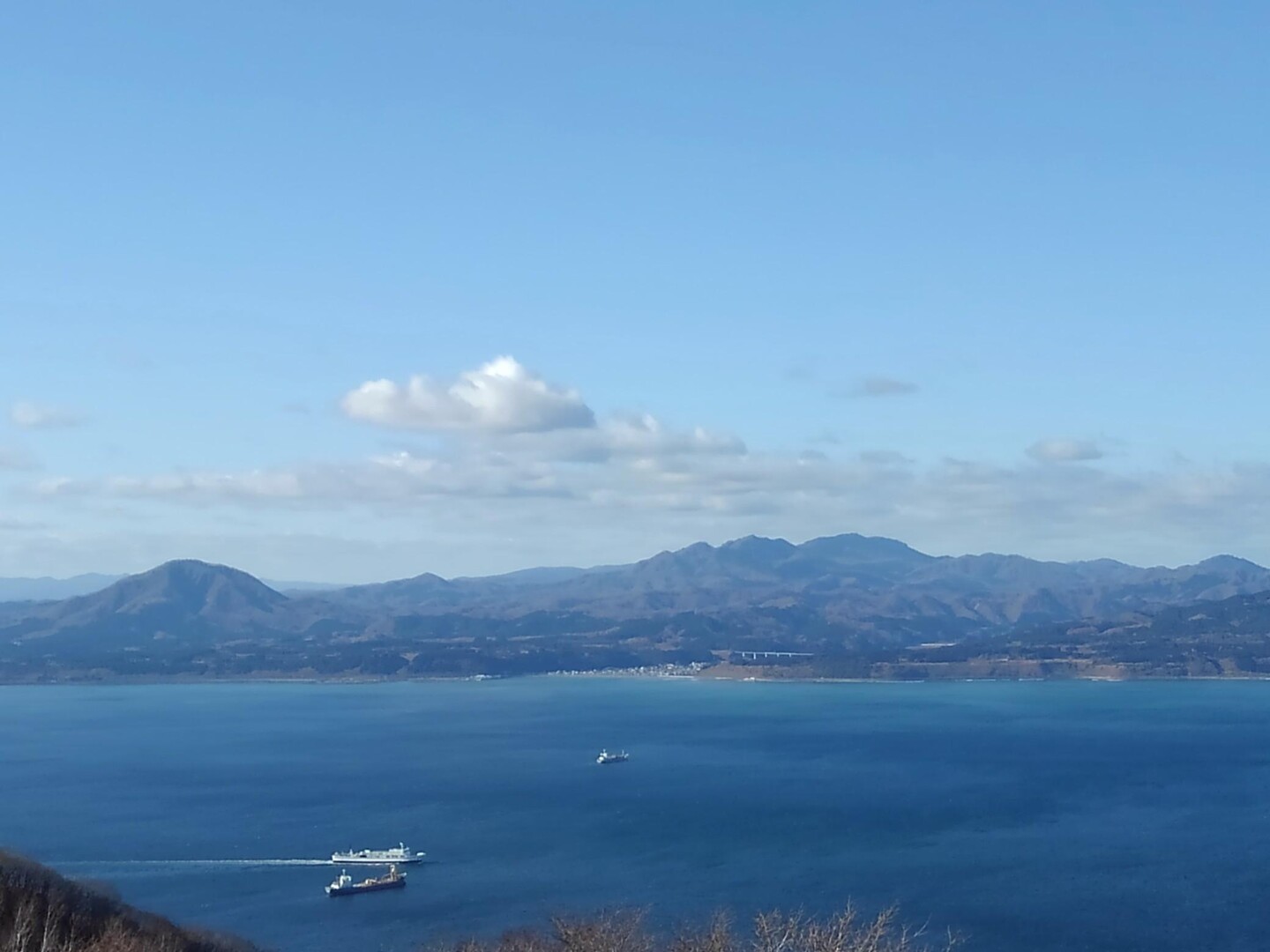 車道歩いて頂へ函館山:2024.11.25 / KUMAさんの函館山の活動データ | YAMAP / ヤマップ