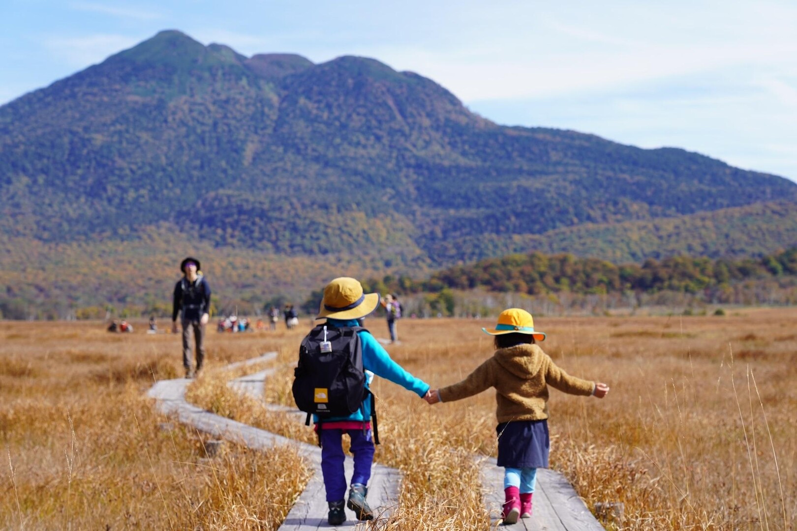 秋色に染まる尾瀬ヶ原〜娘・息子と楽しいお山歩〜 / Mt.ZAKIさんの尾瀬・燧ヶ岳の活動データ | YAMAP / ヤマップ