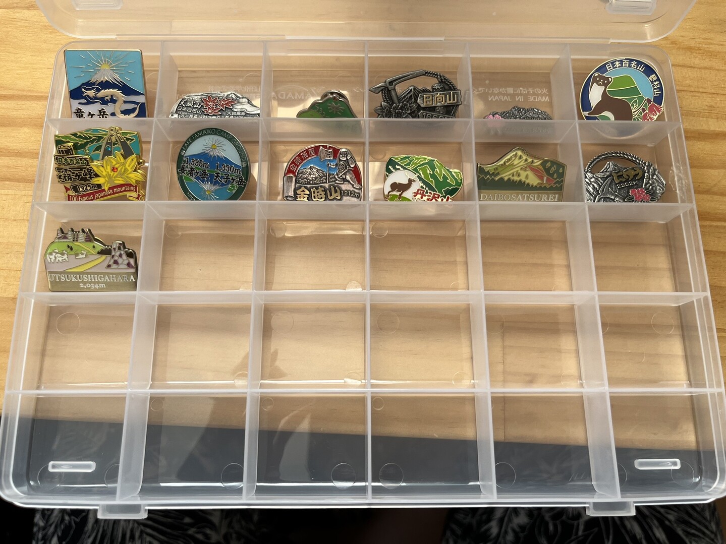 DAISOの入れ物が山バッジ入れに丁度 ... / roadunderさんのモーメント | YAMAP / ヤマップ