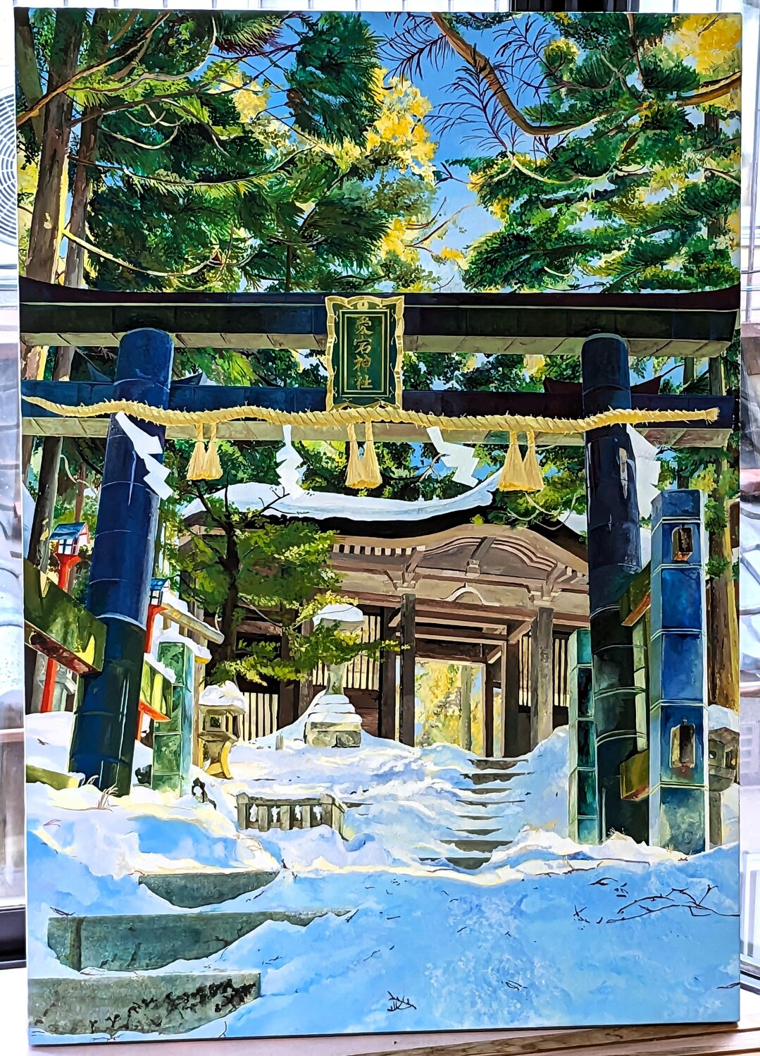 昨冬に息子と登った愛宕山・愛宕神社の山門... / norisukeさんのモーメント | YAMAP / ヤマップ