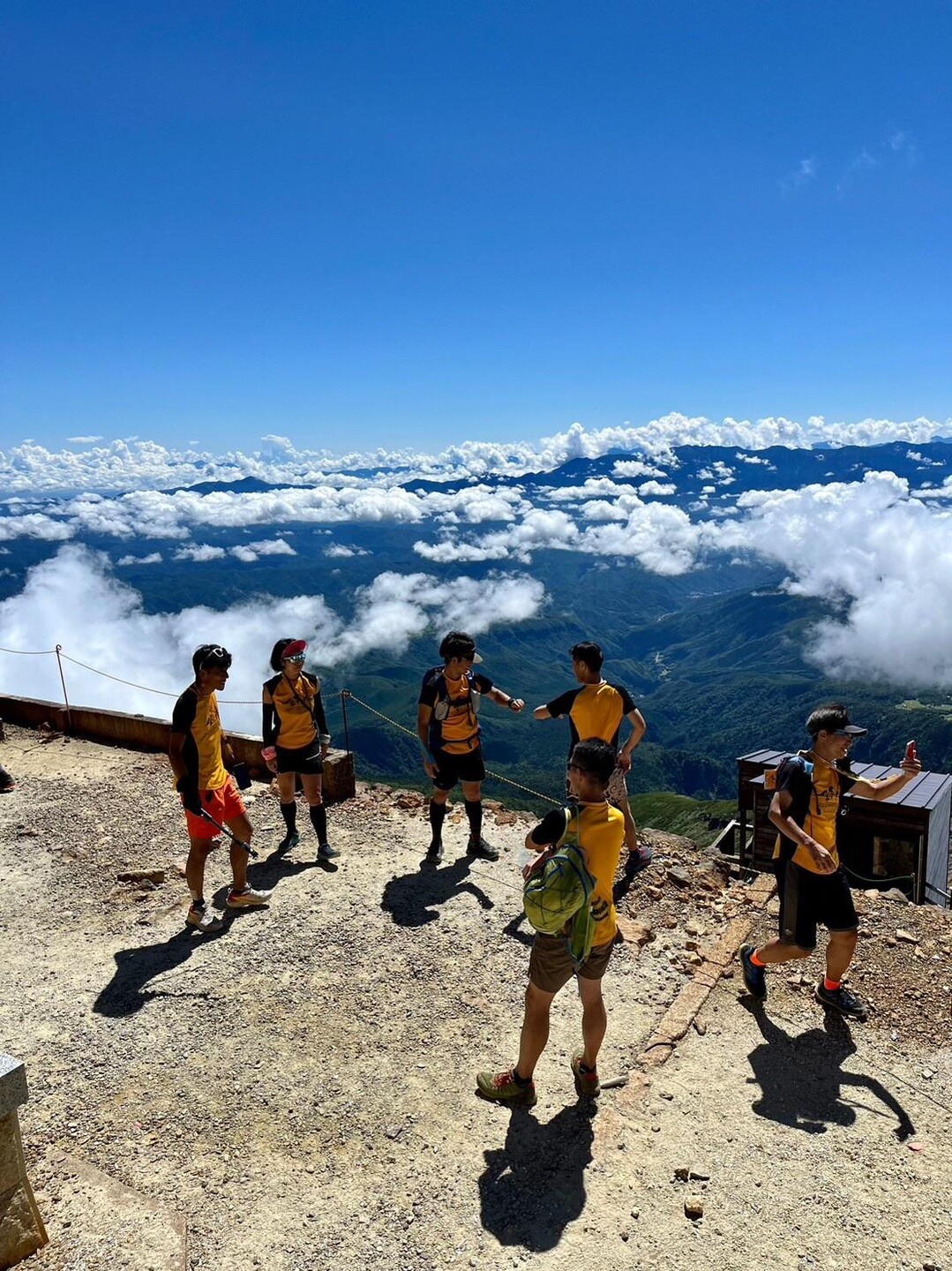 R.T.T_11人で御嶽山🤪 / ノブヒロさんのトレイルランニングの活動データ | YAMAP / ヤマップ