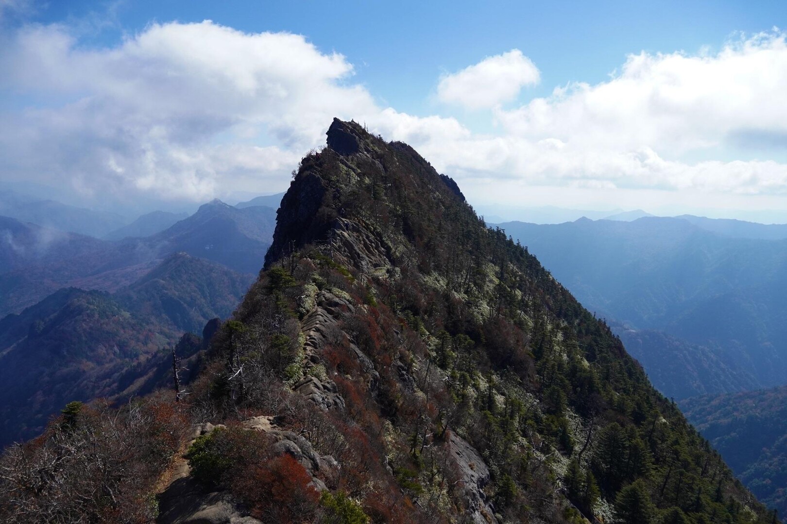 石鎚山・天狗岳・南尖峰 / Rinaさんの石鎚山・堂ヶ森・二ノ森の活動データ | YAMAP / ヤマップ
