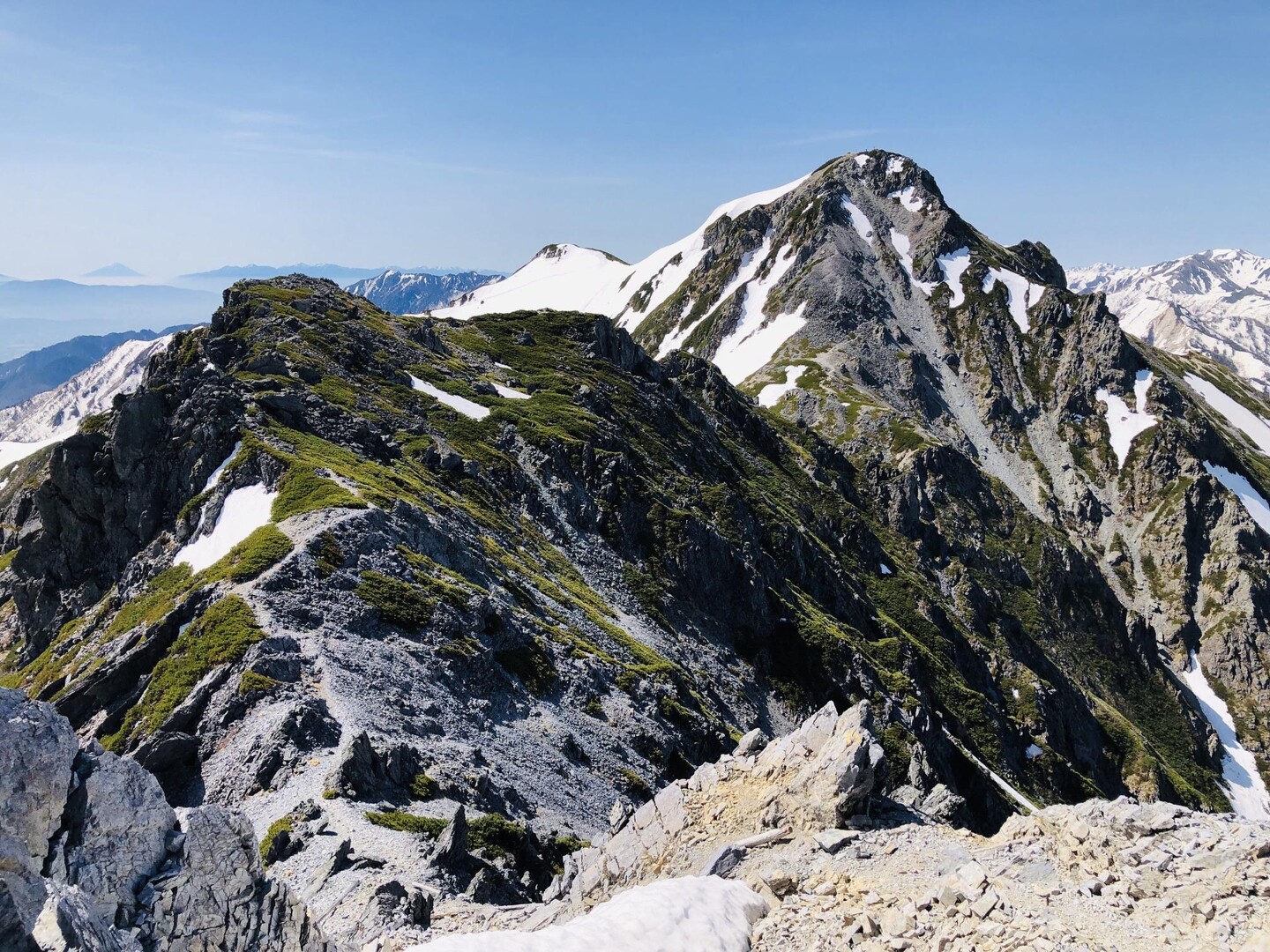 針ノ木岳・スバリ岳・蓮華岳〜ヤマクボup→大沢down / BMさんの針ノ木岳・スバリ岳・船窪岳の活動データ | YAMAP / ヤマップ