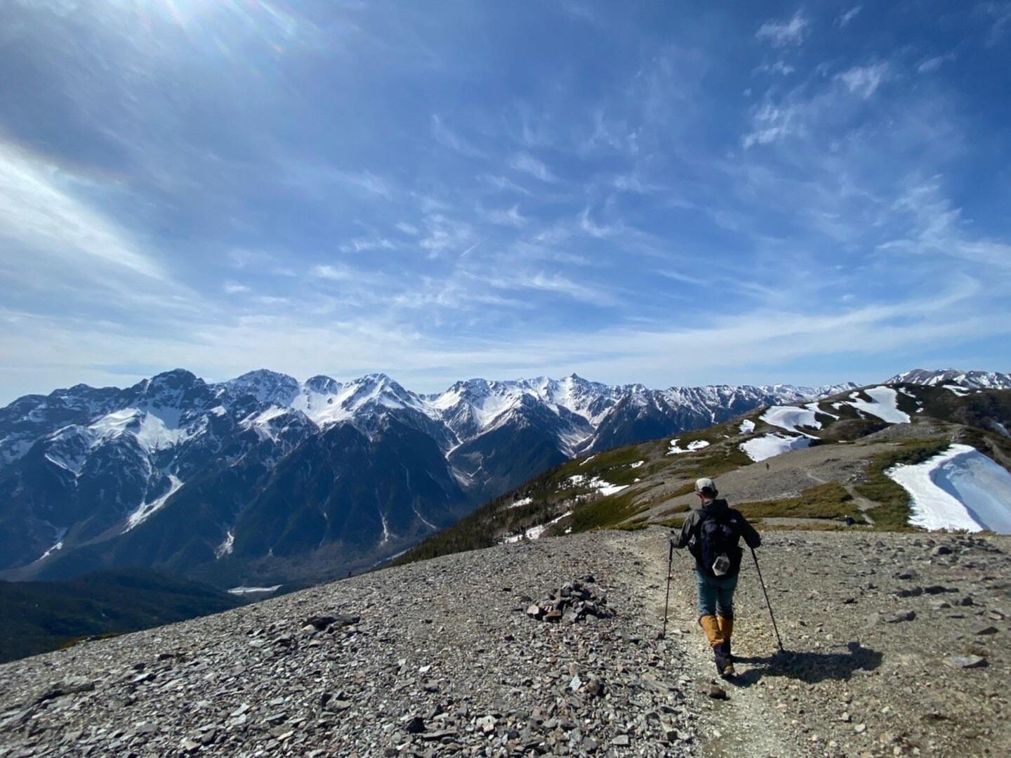 GW Day1 横尾キャンプ⇔蝶ヶ岳 / tsuさんの常念岳・大天井岳・燕岳の活動データ | YAMAP / ヤマップ