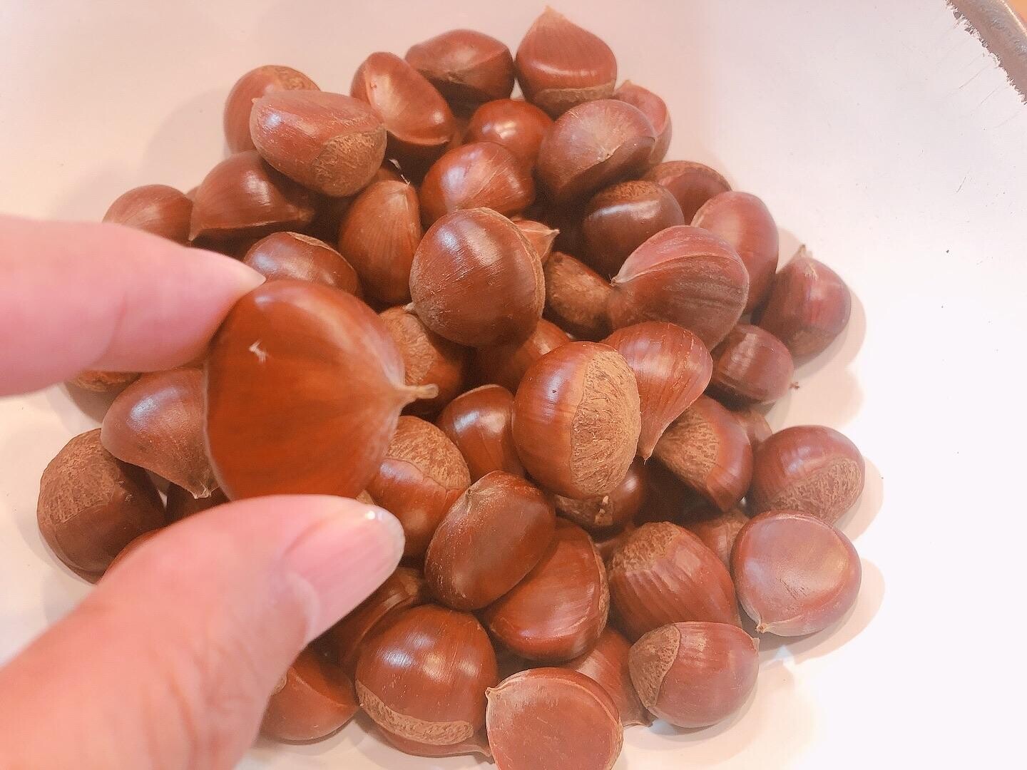 収穫した山栗で、マロンペースト（栗ジャム... / kiyoさんのモーメント | YAMAP / ヤマップ