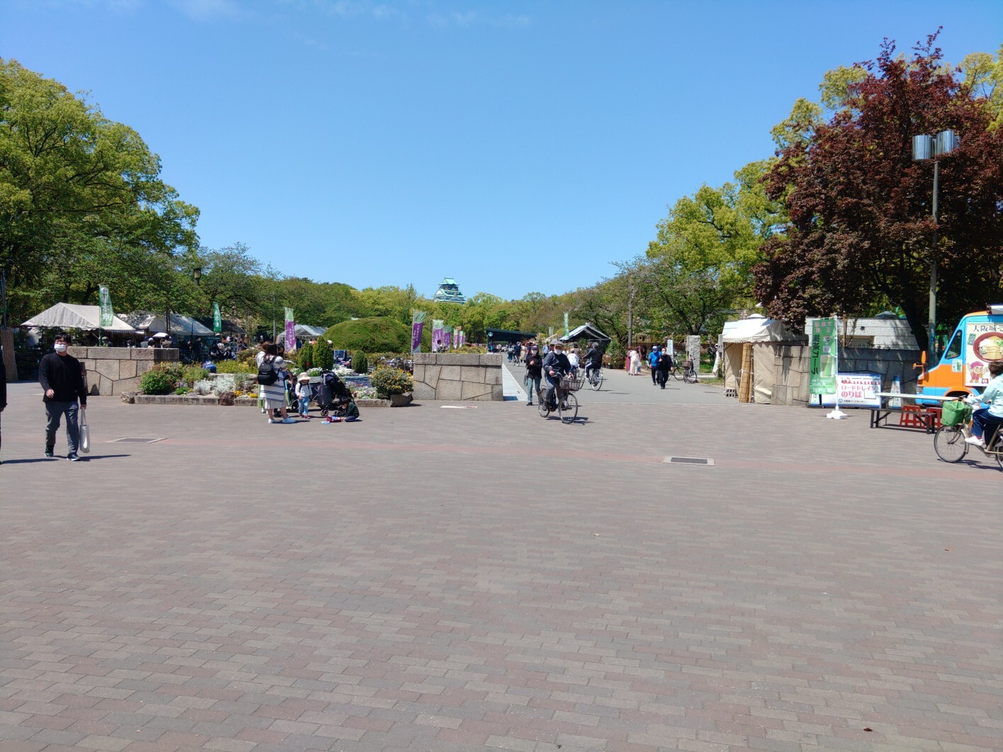 大阪城公園の｢植木市｣の植木がキレイです... / アラキさんのモーメント | YAMAP / ヤマップ