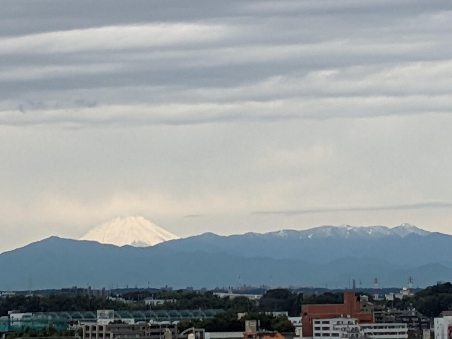 富士山は真っ白、丹沢にも ですね / HIROYUKI.Kさんのモーメント | YAMAP / ヤマップ