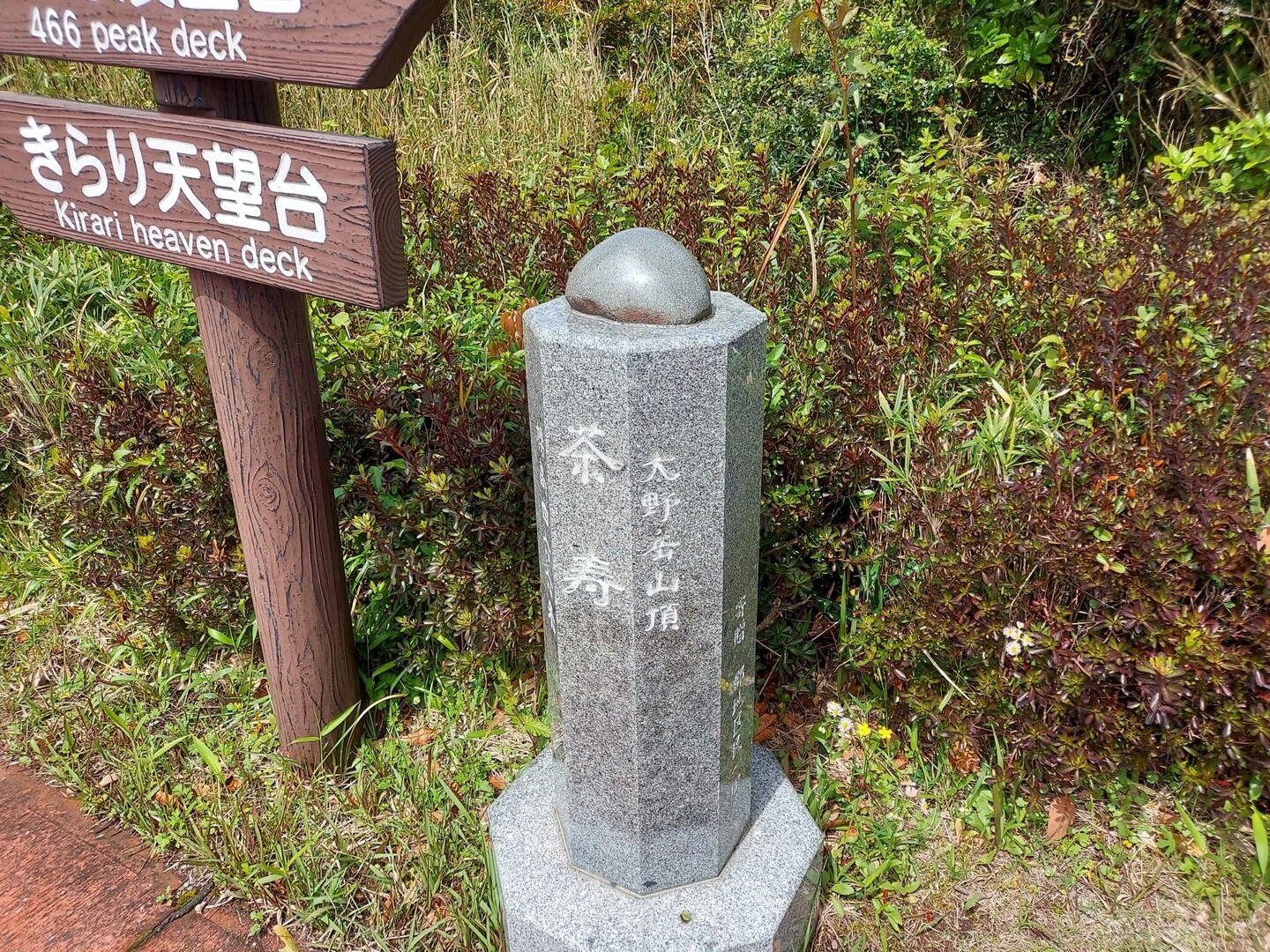 7座目 大野岳 / ukiさんの大野岳の活動データ | YAMAP / ヤマップ