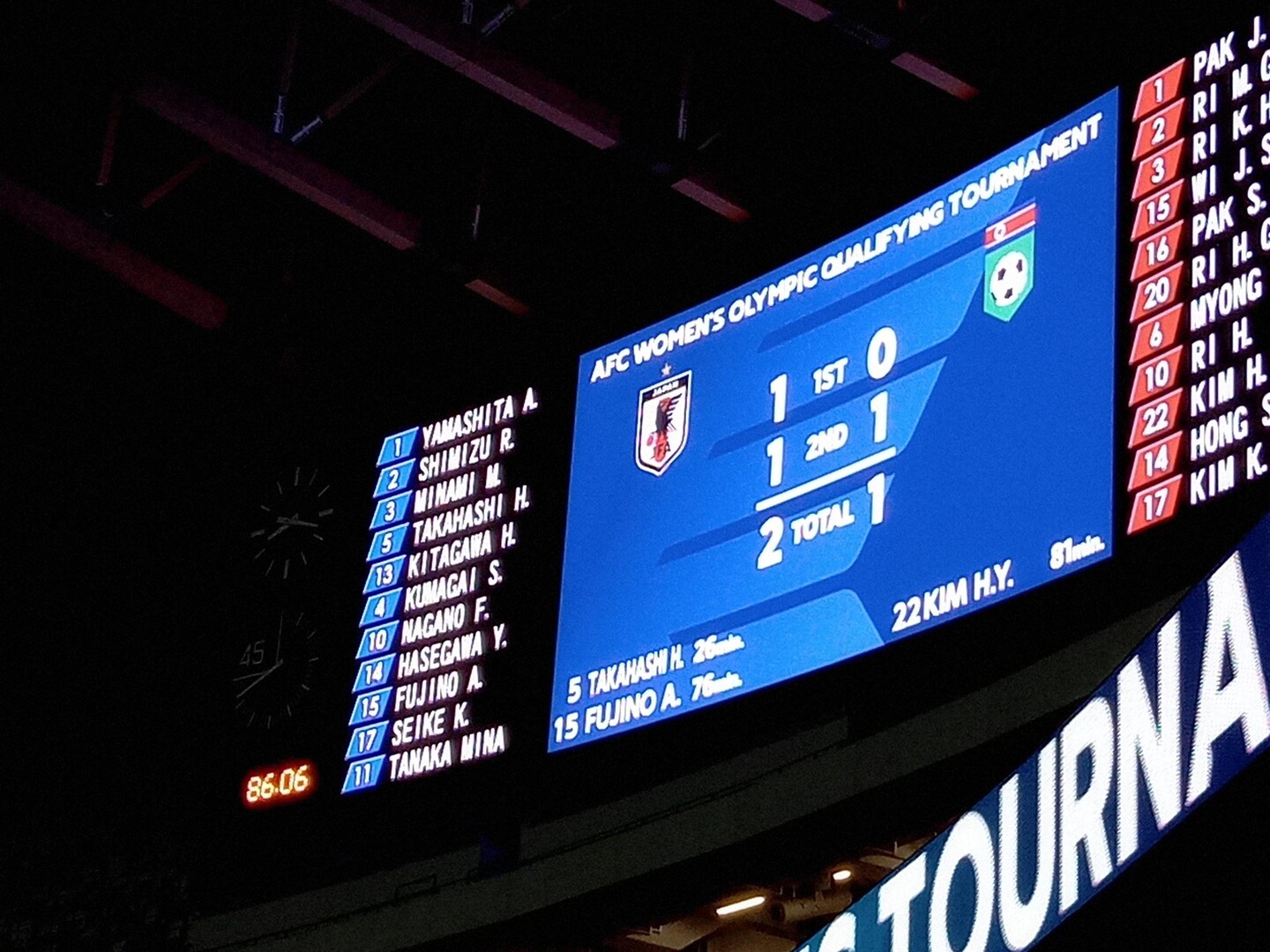 日本対北朝鮮。パリオリンピック出場!おめ... / arakawa🌊さんのモーメント | YAMAP / ヤマップ