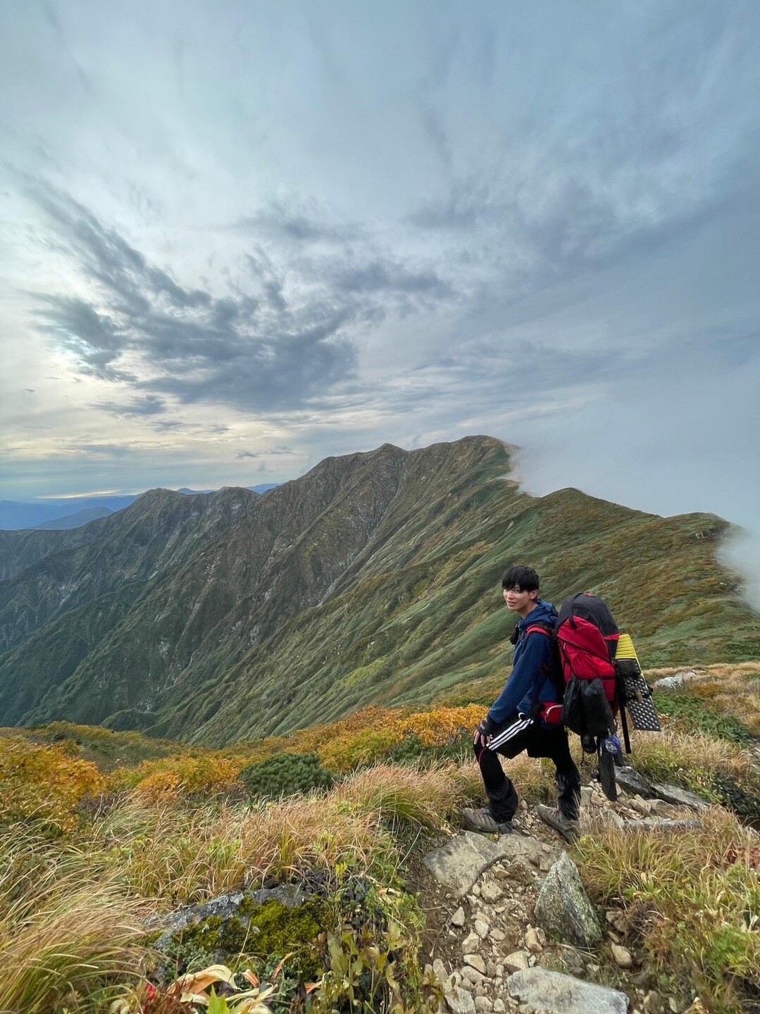 朝日連峰🍁まさかのテント泊 / Re:ゼロから始まる山生活さんの大朝日岳・朝日連峰・祝瓶山の活動データ | YAMAP / ヤマップ