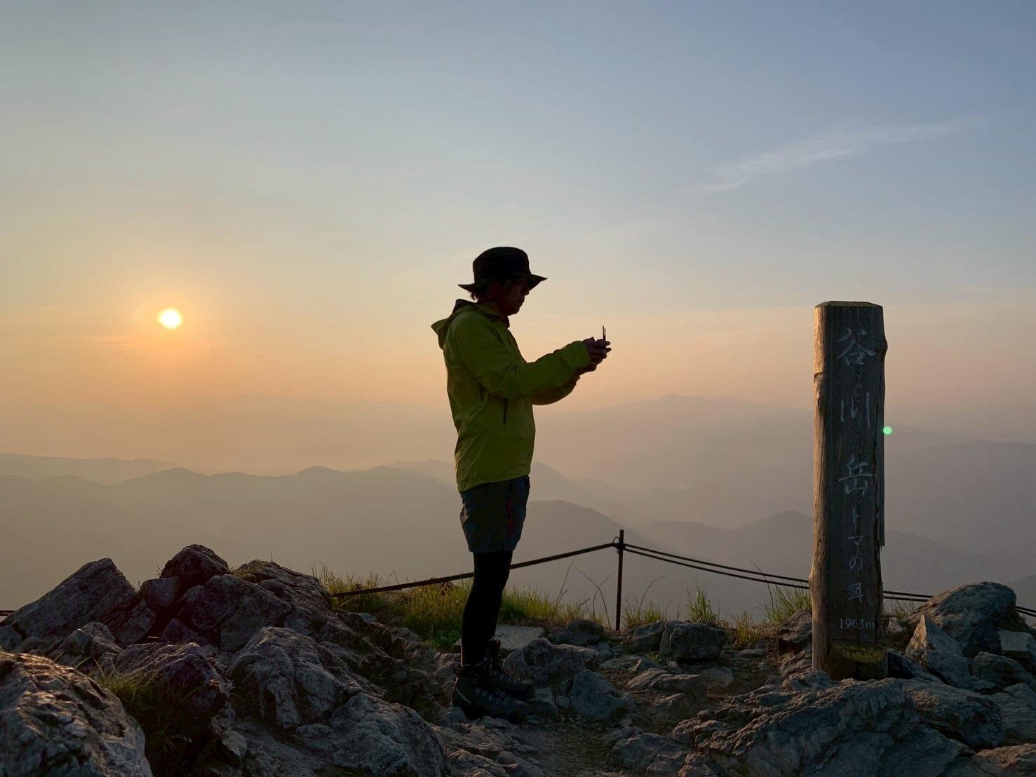 先日、髙波菊男さんと登った谷川岳 ネット... / u.igaさんのモーメント | YAMAP / ヤマップ