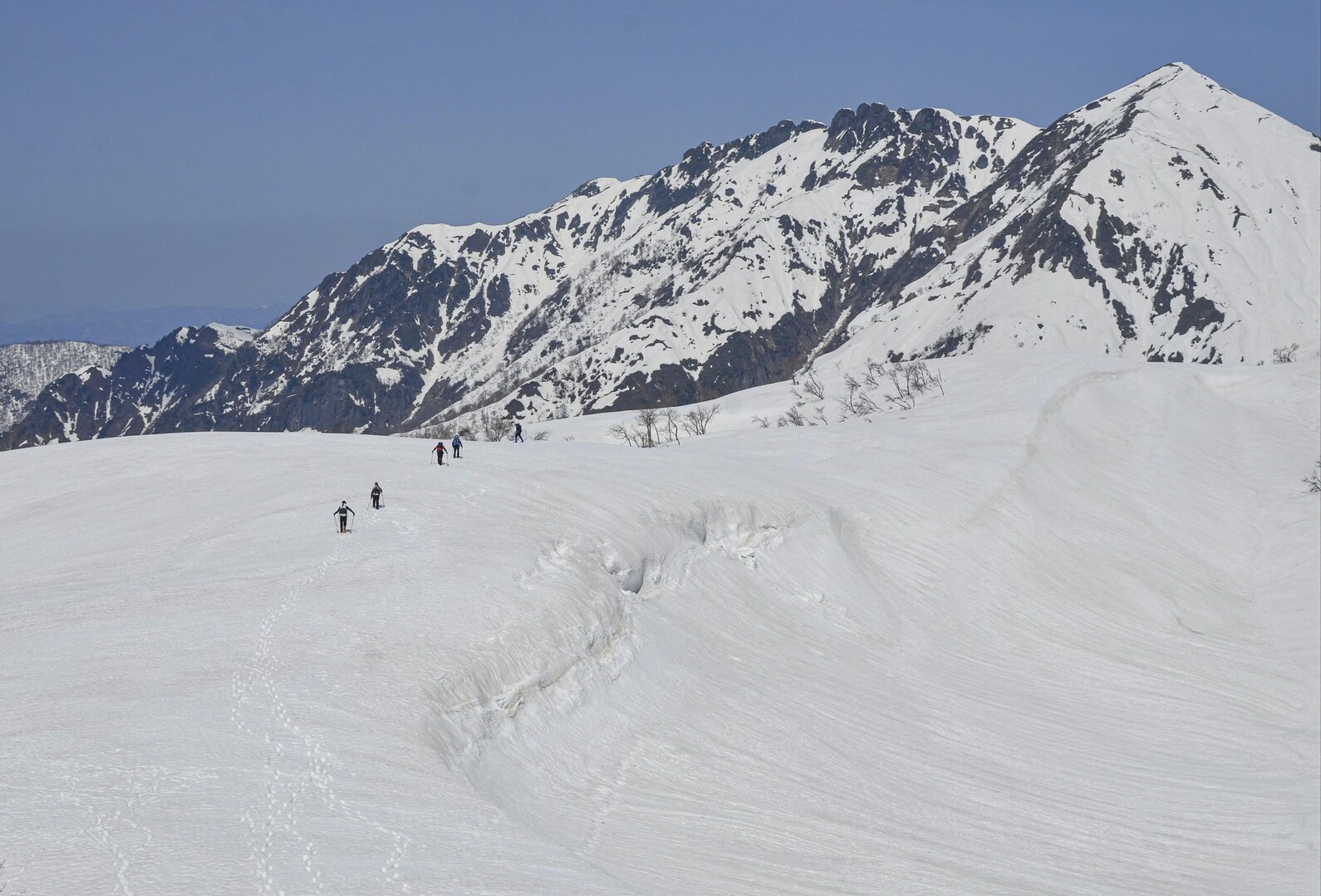 阿寺山-2024-04-13 / Royさんの越後駒ヶ岳・八海山・荒沢岳の活動データ | YAMAP / ヤマップ