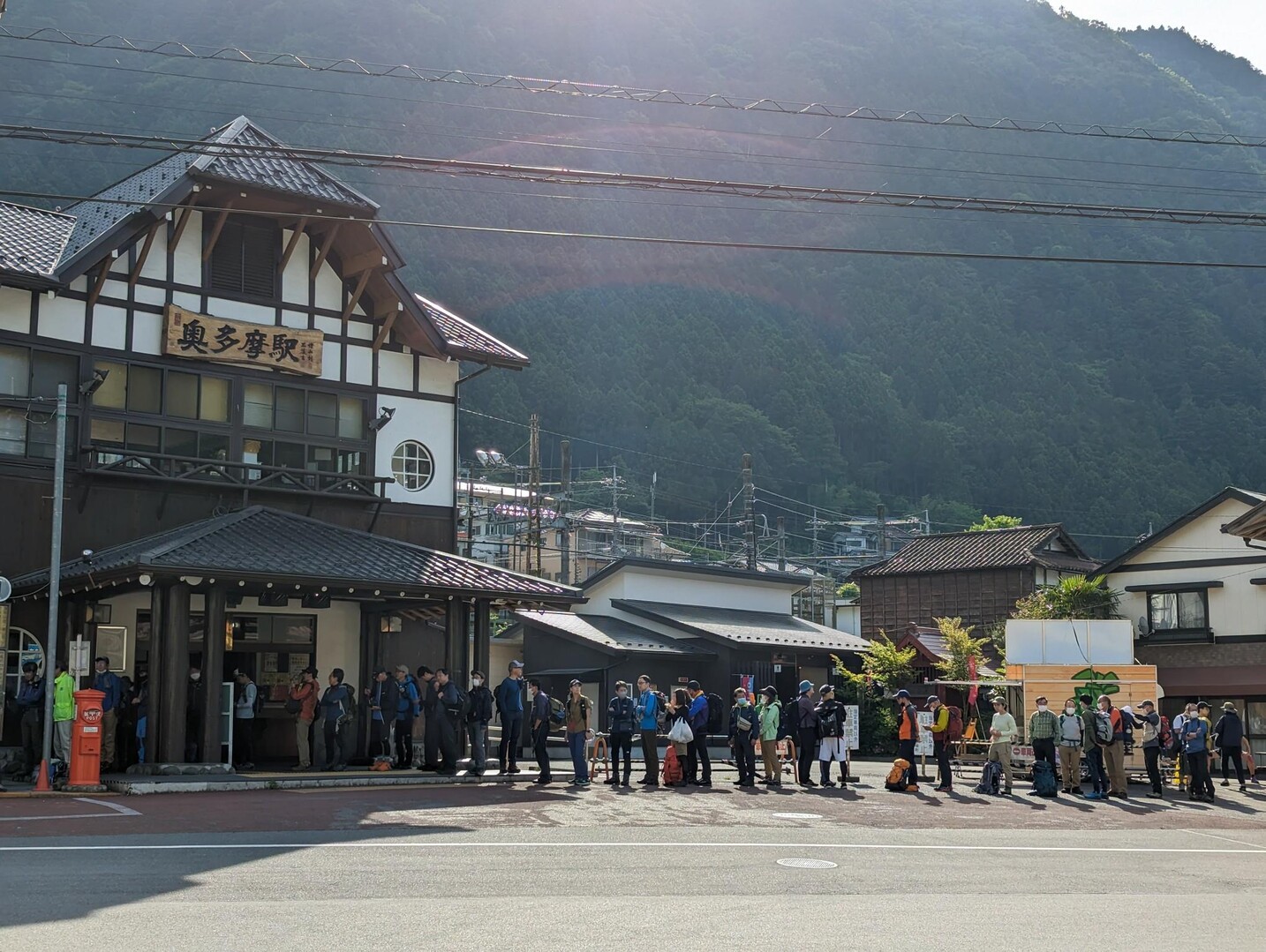 土曜の奥多摩駅を舐めてました😓ホリデー... / Okamonさんのモーメント | YAMAP / ヤマップ