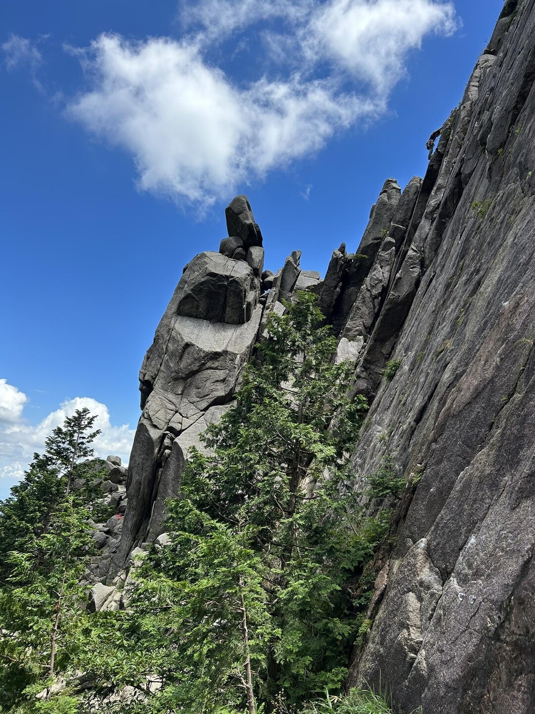 🧗夏休み登攀、一ノ壁🧗2023-08-01 / ☆miko☆さんの御在所岳（御在所山）・雨乞岳の活動データ | YAMAP / ヤマップ