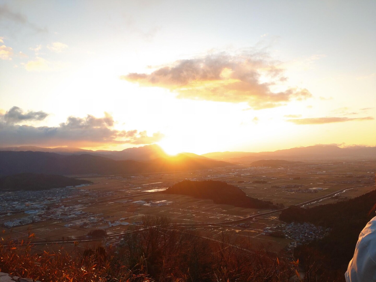 賤ヶ岳（初日の出） / rinaさんの賤ヶ岳・山本山の活動データ | YAMAP / ヤマップ