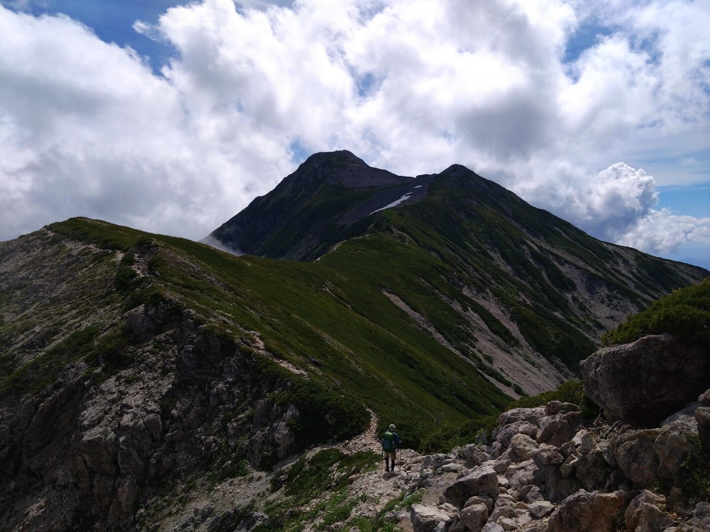 笠ヶ岳 JA/GF-003 / muuさんの槍ヶ岳・穂高岳・上高地の活動データ | YAMAP / ヤマップ