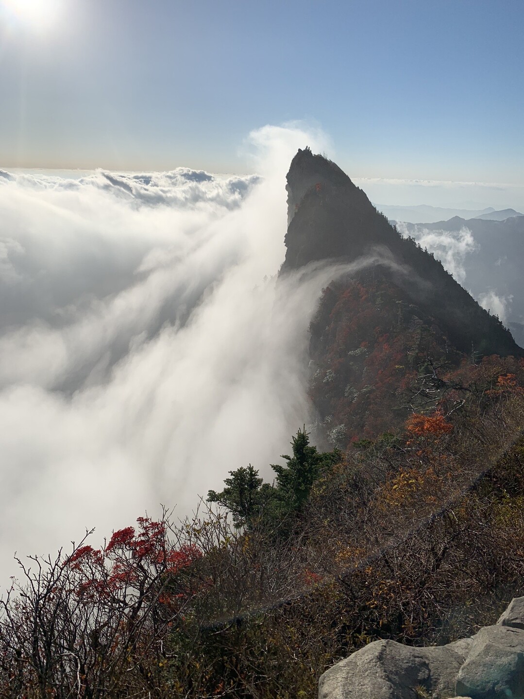 最後の紅葉を求めて石鎚山へ / eiji_taさんの石鎚山・堂ヶ森・二ノ森の活動データ | YAMAP / ヤマップ