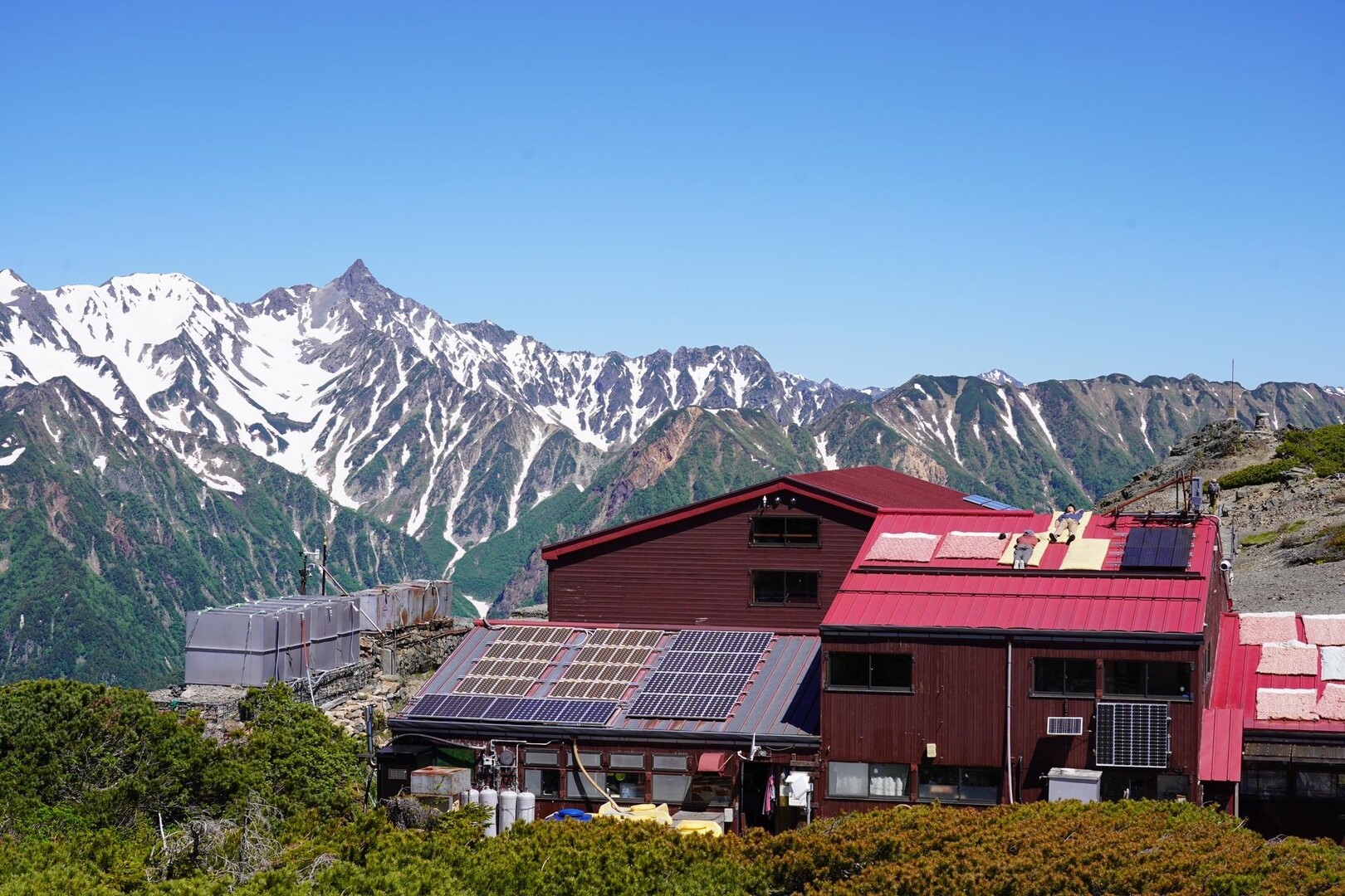 快晴の蝶ヶ岳…圧巻の北アルプスオールスター！ / Mt.ZAKIさんの常念岳・大天井岳・燕岳の活動データ | YAMAP / ヤマップ