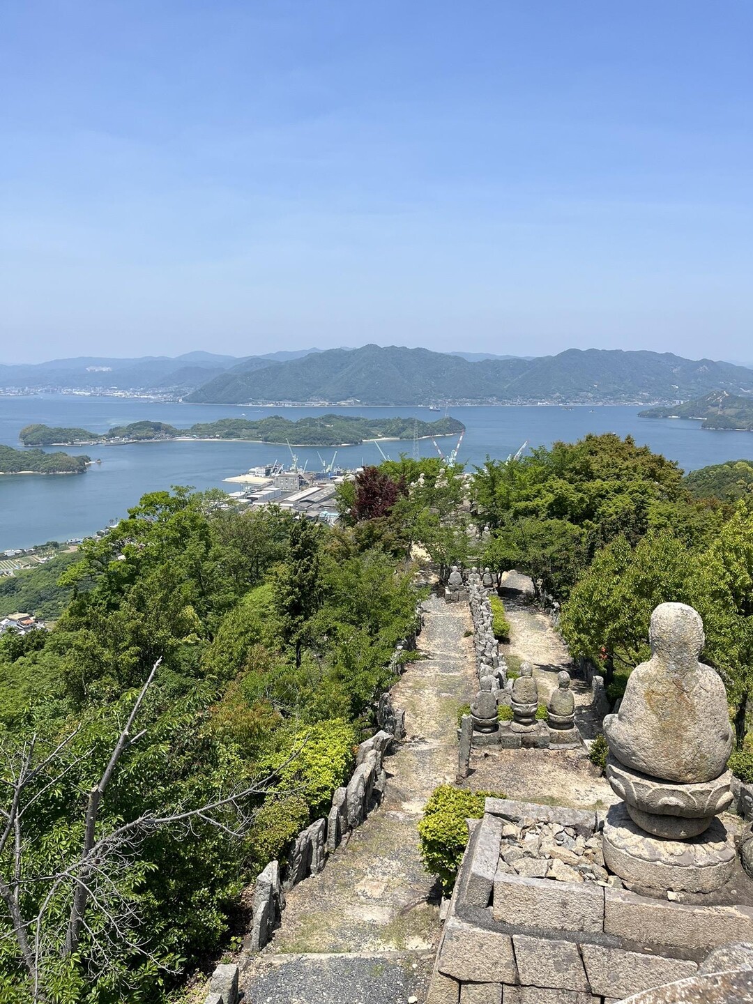 しまなみ海道（白滝山） / kateさんの青影山（城山）・奥山（観音山）の活動データ | YAMAP / ヤマップ