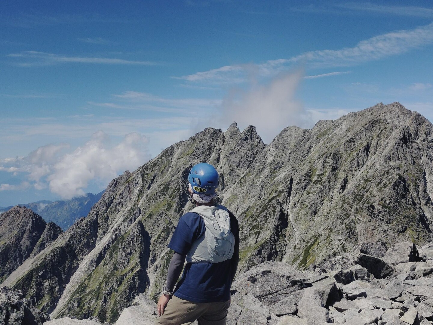 直前まで迷った前穂高岳・奥穂高岳 / j-papaさんの槍ヶ岳・穂高岳・上高地の活動データ | YAMAP / ヤマップ