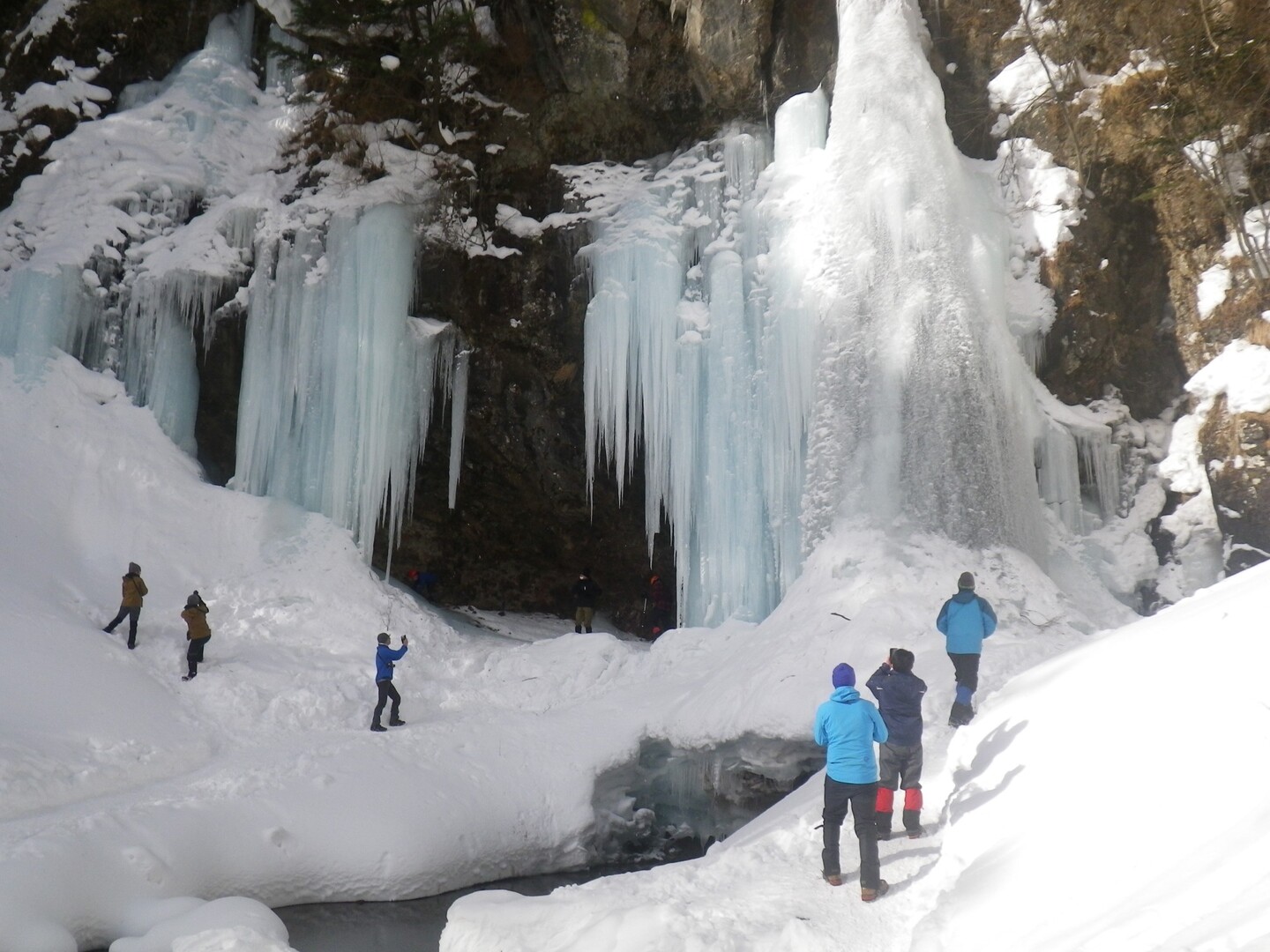 庵滝スノーハイキング-2022-01-30 / tom-maniさんの男体山の活動データ | YAMAP / ヤマップ