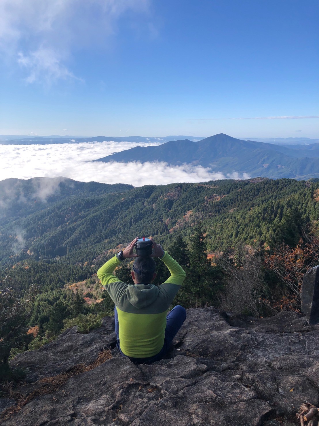 雲海ハントに🤤二ッ森山（笑） / Mountain hiroさんのランニングの活動日記 | YAMAP / ヤマップ