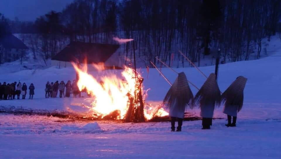 🎵 どんど焼き雪ん子仰ぐ春の星 悟空1... / kyoyamaさんのモーメント | YAMAP / ヤマップ