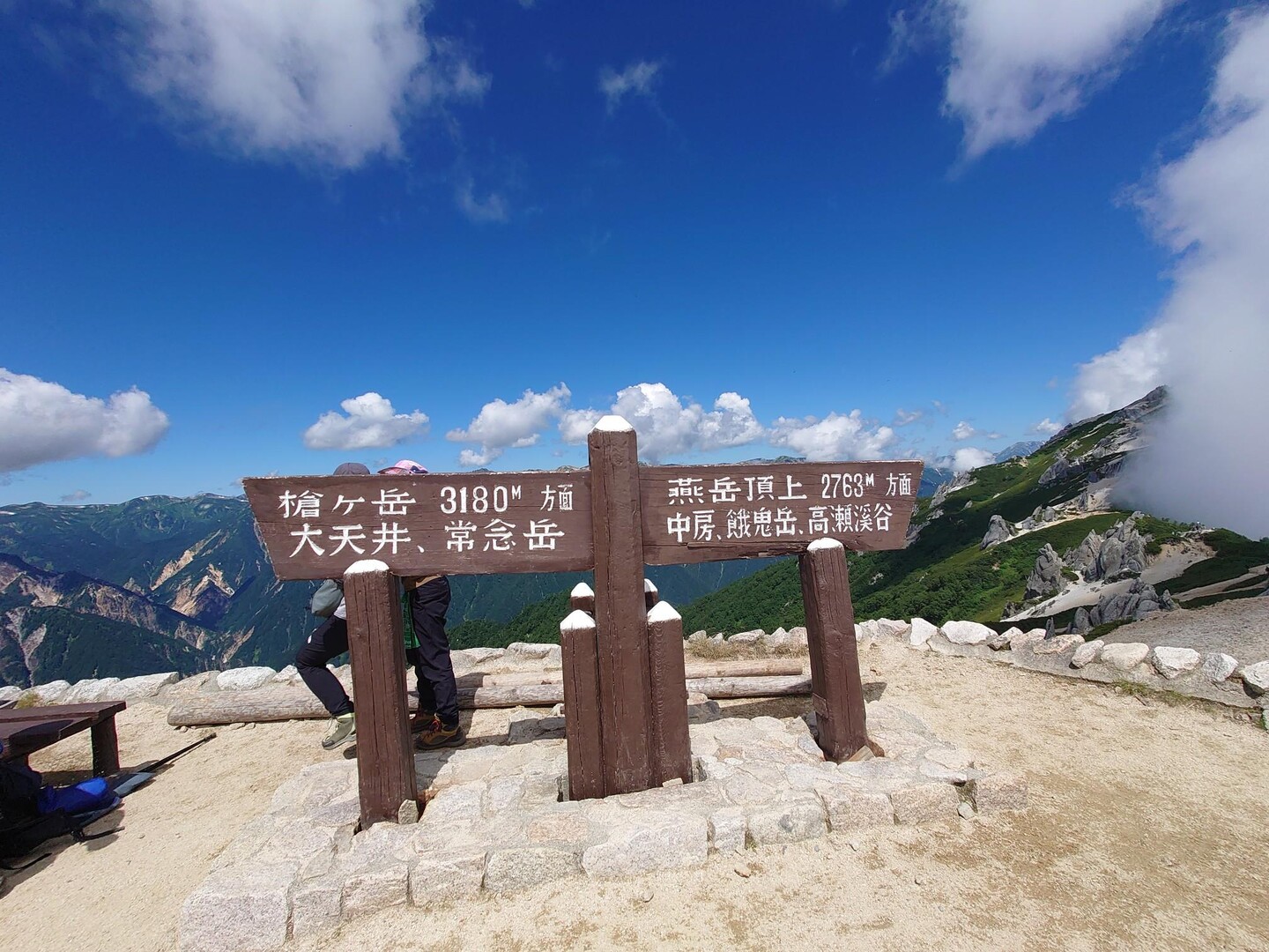パノラマ銀座 燕岳から大天井岳、常念岳へ縦走 / yama-ikeさんの常念岳・大天井岳・燕岳の活動データ | YAMAP / ヤマップ