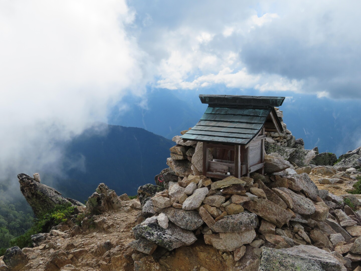餓鬼岳～燕岳（白沢登山口→中房温泉） / inoさんの燕岳・餓鬼岳・唐沢岳の活動データ | YAMAP / ヤマップ