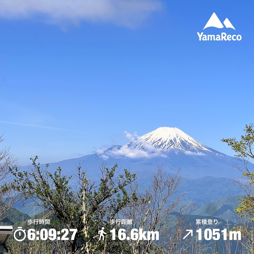 鍋割山 / SNKWさんの塔ノ岳・丹沢山・蛭ヶ岳の活動データ | YAMAP / ヤマップ