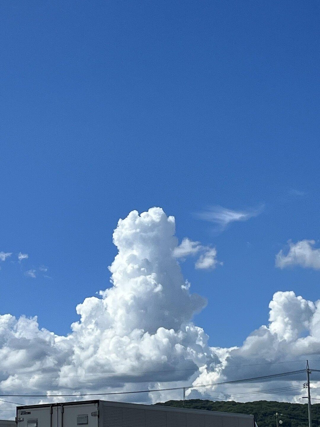 天気☀️が良く夏らしい入道雲☁️🌥️ ... / YOTAさんのモーメント | YAMAP / ヤマップ