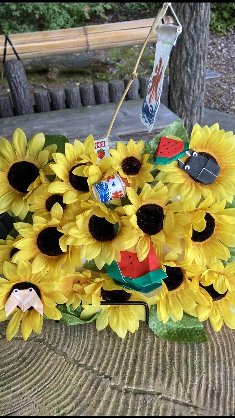 ひまわりを西山休憩舎に見に行ってきました... / ラピ〜さんのモーメント | YAMAP / ヤマップ